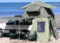 China 240X143X126CM Lightweight Outdoor Roof Top Tent 280G Polyester Soft Shell Cotton for sale
