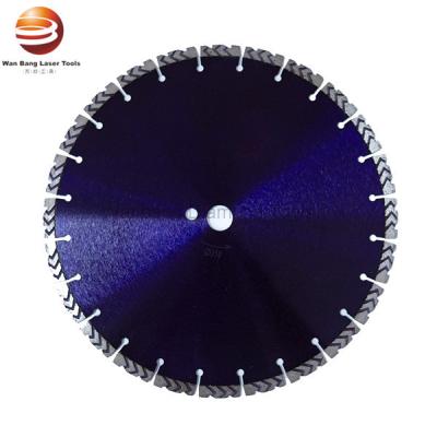 China 400mm Arrow Segments Diamond Saw Blades for Cutting Cured Concrete and Granite for sale