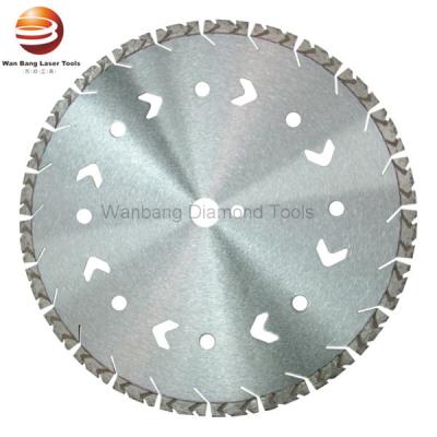 China 230mm 400mm Fast Cutting Concrete and Stone Saw Blades with Arrow Segments for sale