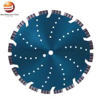 China Laser Welded Hard Masonry Diamond Cutting Blade 450mm for sale
