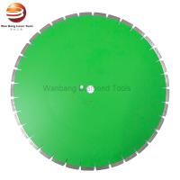 China Laser Welded 400mm 500mm Diamond Saw Blade for Refractory Brick for sale