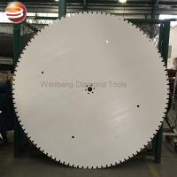 China 2000mm Wet Cutting U Segment Diamond Wall Saw Blades for sale