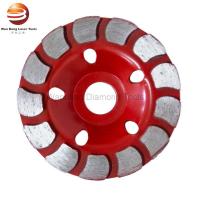 China Fine 105mm 115mm Diamond Turbo Cup Grinding Wheel for sale