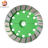 China Fine 105mm 115mm Diamond Turbo Cup Grinding Wheel for sale