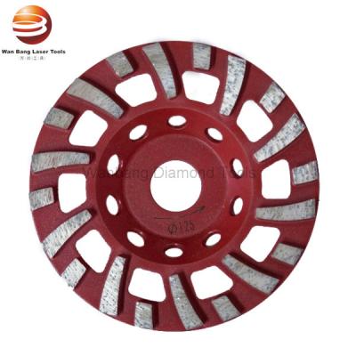 China Concrete Tools 4 Inch 7 Inch Special Diamond Grinding Cup Wheels for sale