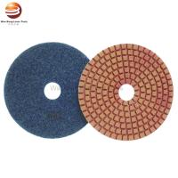 China 3 Steps Diamond Polishing Pads For Concrete And Terrazzo Floor for sale