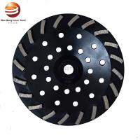 China High Hardness 10 Inch Turbo Diamond Grinding Cup Wheels for sale