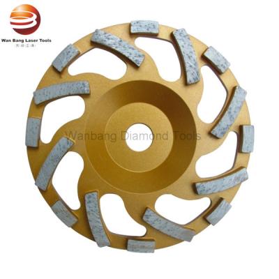 China Diamond Metal Concrete Grinding Cup Wheel 125mm 180mm for sale