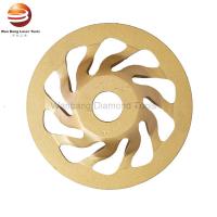 China OEM 10 Teeth L Shape Segment Concrete Cutting Wheel for Grinder for sale