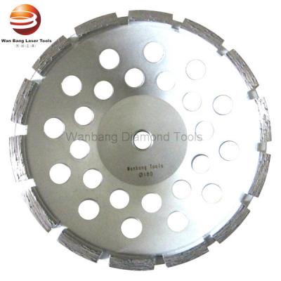 China 105mm 125mm 180mm Single Row Diamond Cup Wheels ISO9001 for sale