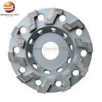 China 4 Inch 7 Inch Z Segment Diamond Grinding Cup Wheels for sale