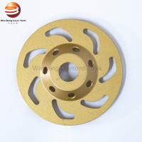 China 4 Inch 7 Inch Z Segment Diamond Grinding Cup Wheels for sale