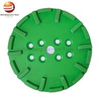 China Customized Color 20 Segments Diamond Floor Grinding Plate for sale