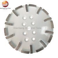 China Customized Color 20 Segments Diamond Floor Grinding Plate for sale