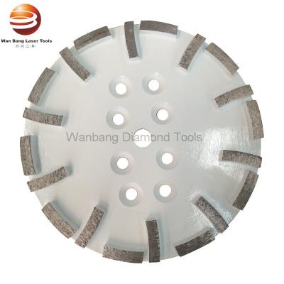 China Customized Color 20 Segments Diamond Floor Grinding Plate for sale