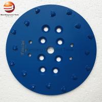 China 10 Inch PCD Segment Floor Concrete Grinding Plate for sale