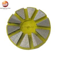 China ISO9001 Round Shape Fast Assembling Diamond Grinding Shoes for sale