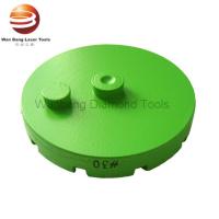 China ISO9001 Round Shape Fast Assembling Diamond Grinding Shoes for sale