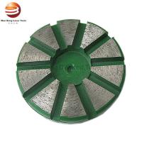 China ISO9001 Round Shape Fast Assembling Diamond Grinding Shoes for sale