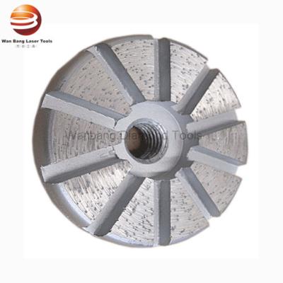 China WANBANG Round Shape STI Diamond Grinding Shoes for sale