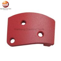China Irregular Shape Two Segments Diamond Grinding Shoes for sale