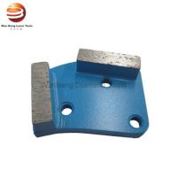 China Irregular Shape Two Segments Diamond Grinding Shoes for sale