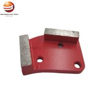 China Irregular Shape Two Segments Diamond Grinding Shoes for sale