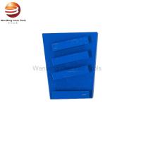 China ISO9001 Trapezoid Four Segment Diamond Grinding Shoes for sale