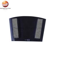 China Heat Treated Two Segment Diamond Trapezoid Grinding Shoes for sale