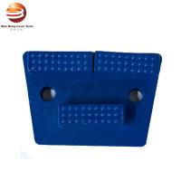 China Trapezoid Three Segment Diamond Grinding Shoe With Line-Up Point for sale