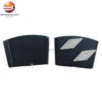 China Customized Rhombus Segment Diamond Grinding Shoes for sale