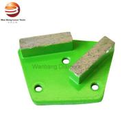 China OEM Two Segment Diamond Concrete Floor Grinding Shoes for sale