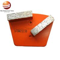 China OEM Two Segment Diamond Concrete Floor Grinding Shoes for sale
