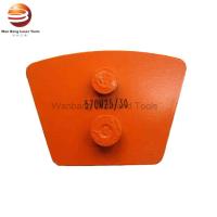 China OEM Two Segment Diamond Concrete Floor Grinding Shoes for sale