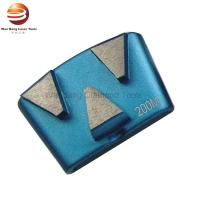 China ISO9001 Triangle Segments Diamond Concrete Grinding Shoes for sale