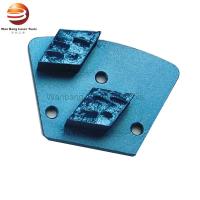 China Customzied Color Abrasive Tool PCD Diamond Grinding Shoes for sale
