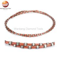 China ISO9001 Approved Diamond Wire Saw For Granite Quarrying for sale