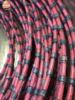 China Smooth Cutting Face Reinforced Concrete Diamond Wire Saw for sale