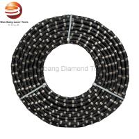 China Smooth Cutting Face Reinforced Concrete Diamond Wire Saw for sale