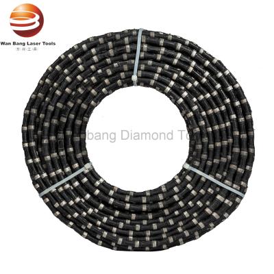 China Smooth Cutting Face Reinforced Concrete Diamond Wire Saw for sale