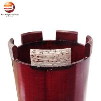 China Smooth Cutting Roof Top Flat Top Diamond Core Bit Segments for Reforced Concrete for sale