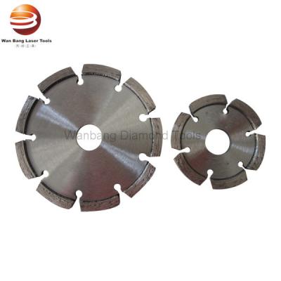 China 100mm 250mm Laser Welded Diamond Tuck Point Blade for sale