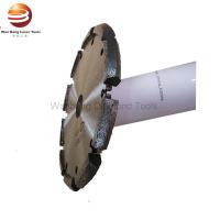 China 100mm 250mm Laser Welded Diamond Tuck Point Blade for sale
