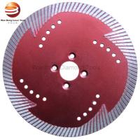China Hot Pressed 5 Inch Sintered Saw Blades With Protective Teeth for sale