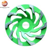 China OEM 10 Teeth L Shape Segment Concrete Cutting Wheel for Grinder for sale