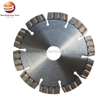 China Laser Welded 115mm Diamond Concrete Cutting Blade for sale