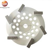 China 4 Inch 7 Inch Irreglar Turbo Diamond Grinding Cup Wheels for sale