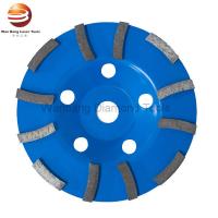 China 4 Inch 7 Inch Irreglar Turbo Diamond Grinding Cup Wheels for sale