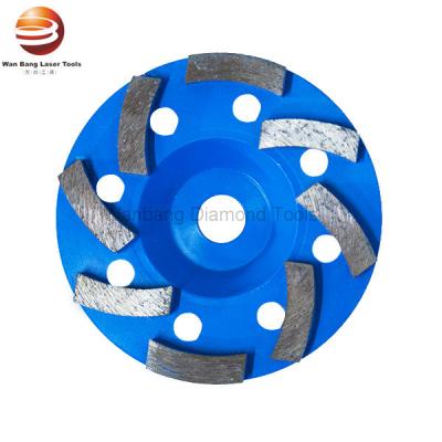 China 4 Inch 7 Inch Irreglar Turbo Diamond Grinding Cup Wheels for sale