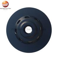 China 4 Inch 7 Inch Double Row Diamond Cup Grinding Wheel for sale